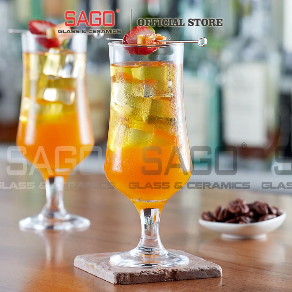 Ly Thủy Tinh Pasabahce Maldive Tulipe Glass 385ml | Nhập Khẩu Thổ nhĩ Kỳ | Shopee Việt Nam