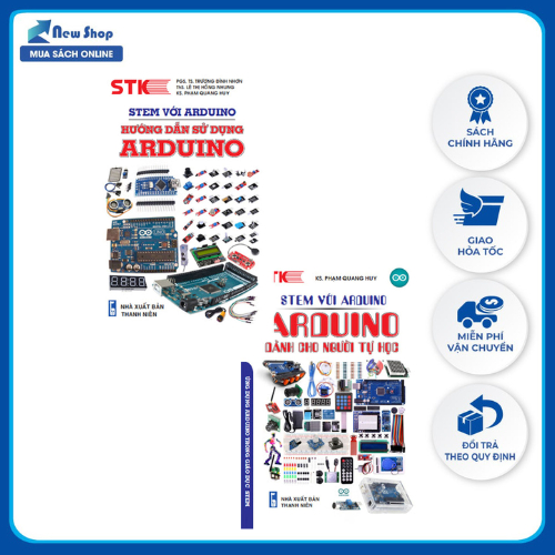 Sách - Combo STEM Với Arduino - Arduino Dành Cho Người Tự Học + Stem ...