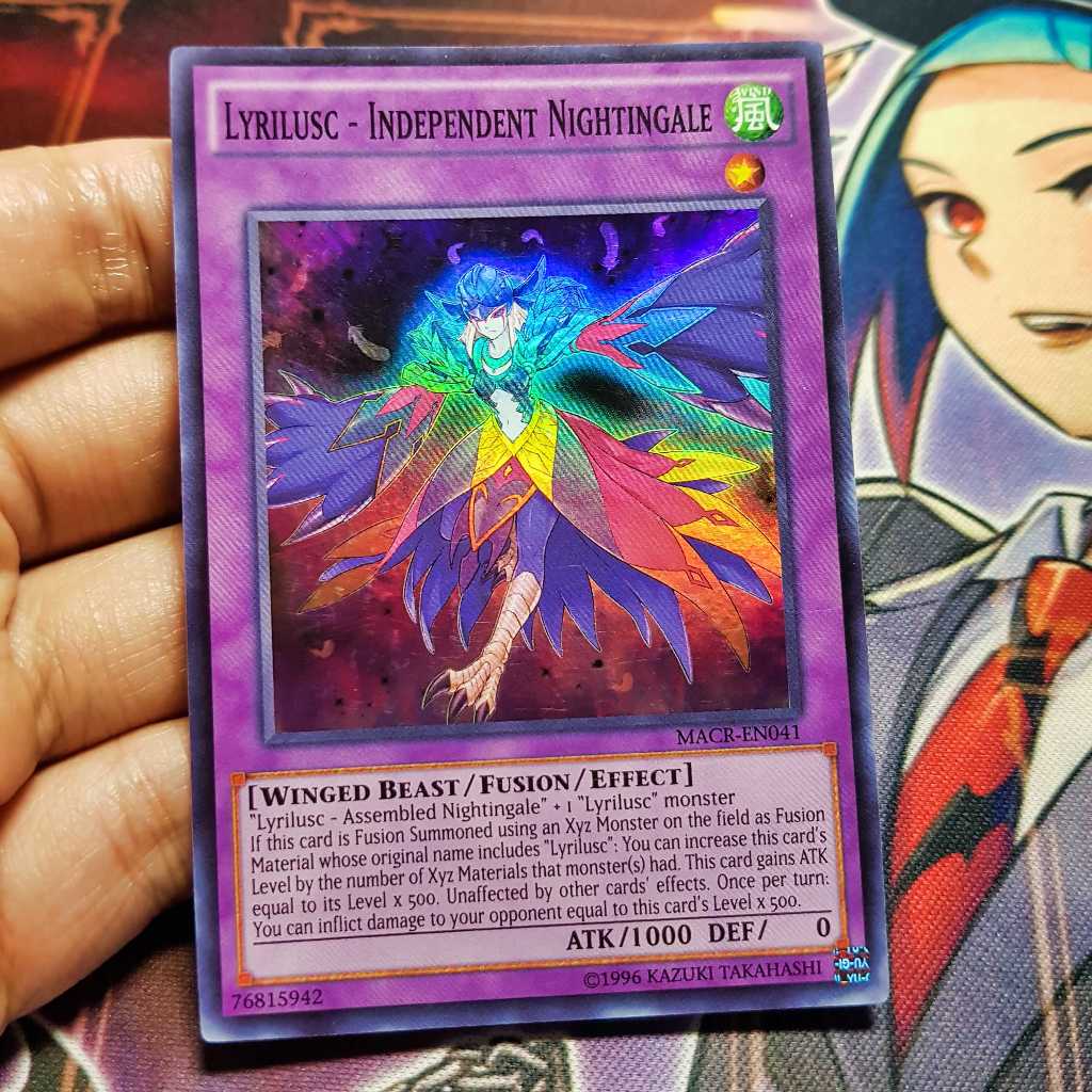 Thẻ bài Yugioh chính hãng | Lyrilusc - Independent Nightingale | MACR ...