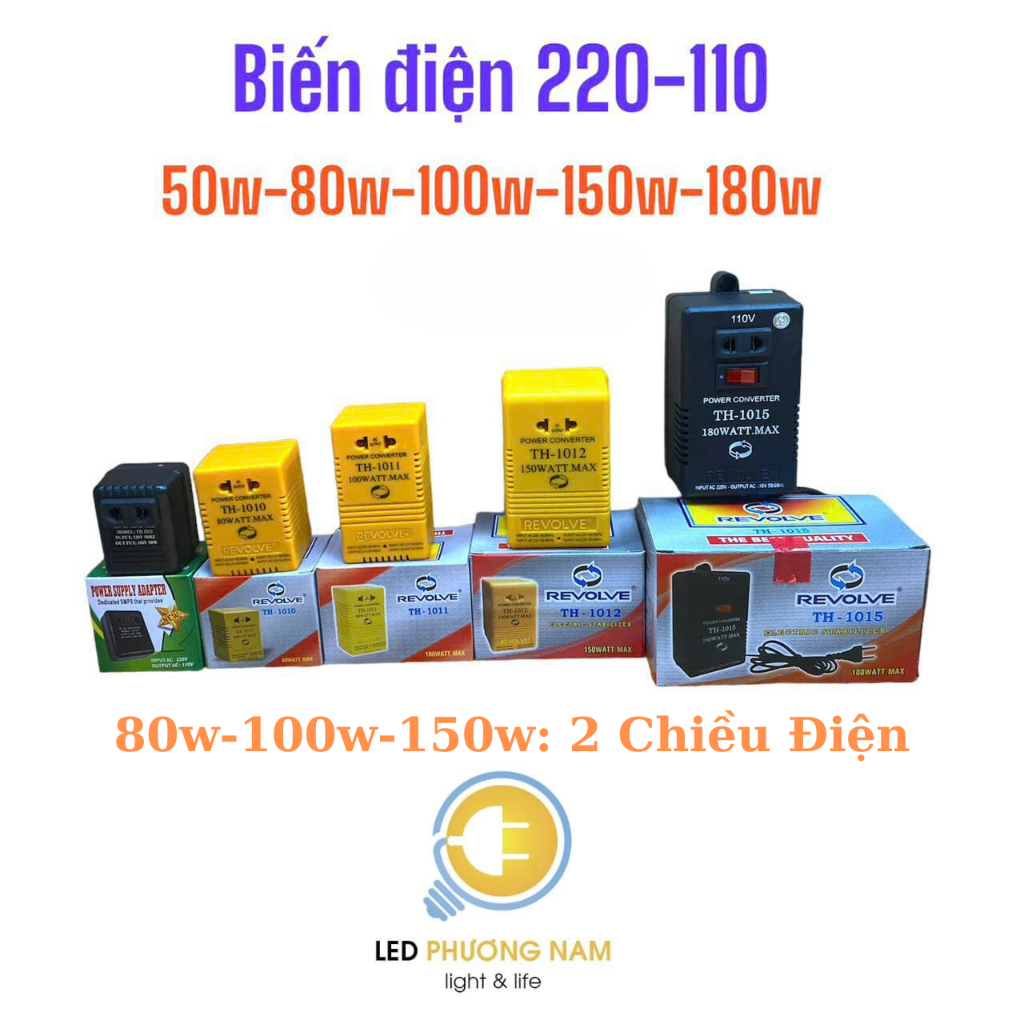 Biến Áp, Biến Thế Đổi Điện 220v ra 110v và 110v ra 220v ( 80w -100w -150w-180w ) | Shopee Việt Nam