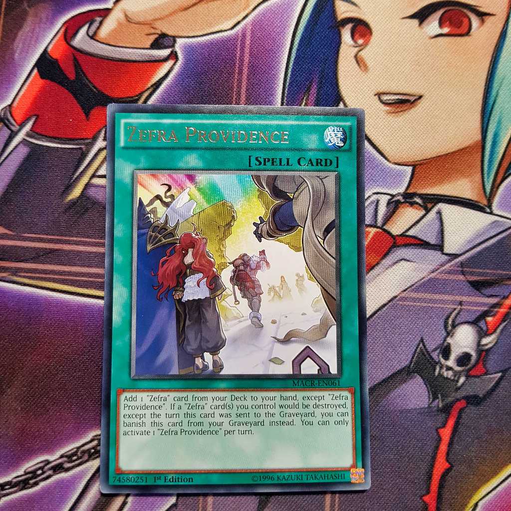 Thẻ bài Yugioh | Zefra Providence | MACR Rare. | Shopee Việt Nam