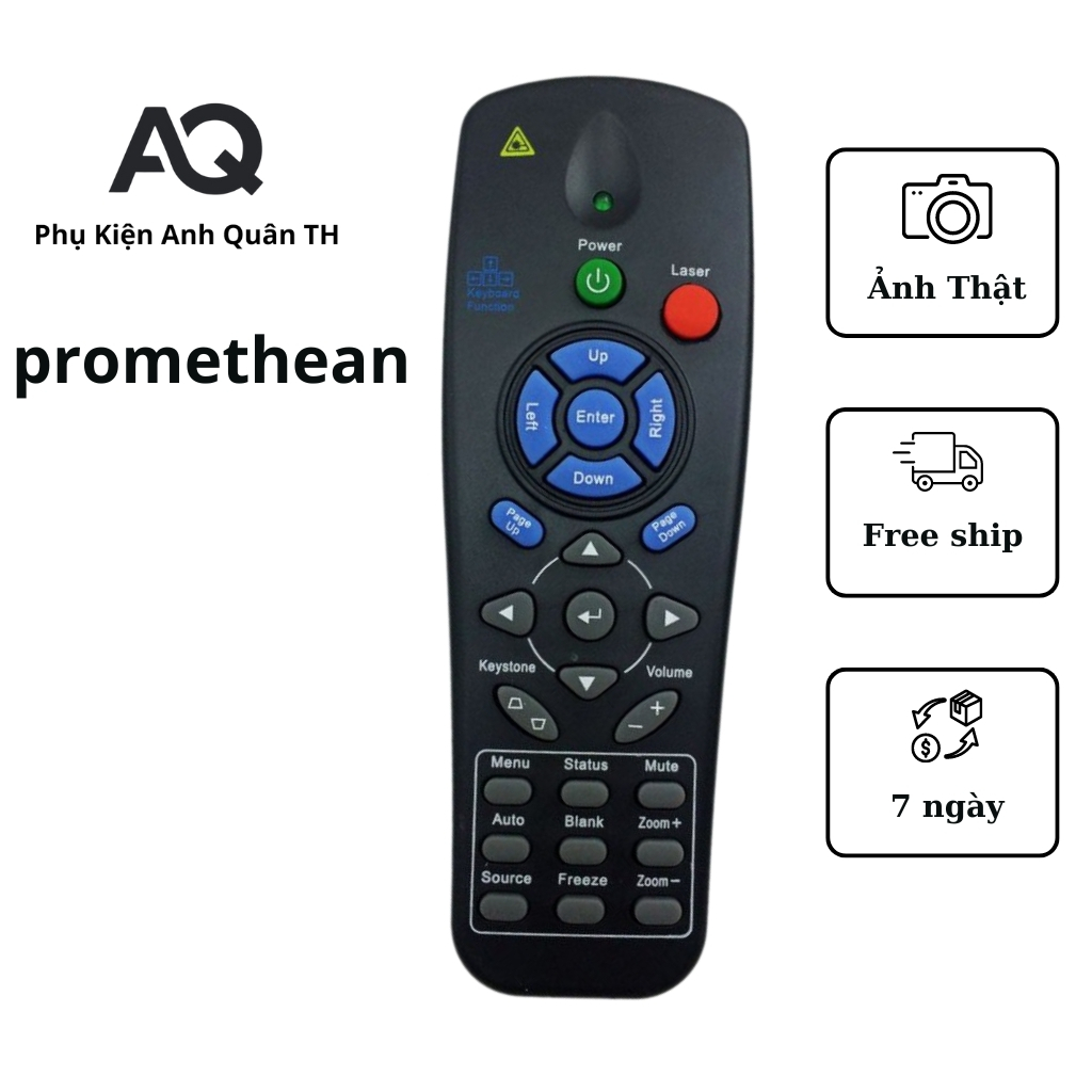 ( Chính Hãng ) Điều khiển máy chiếu Promethean┃Remote máy chiếu ...