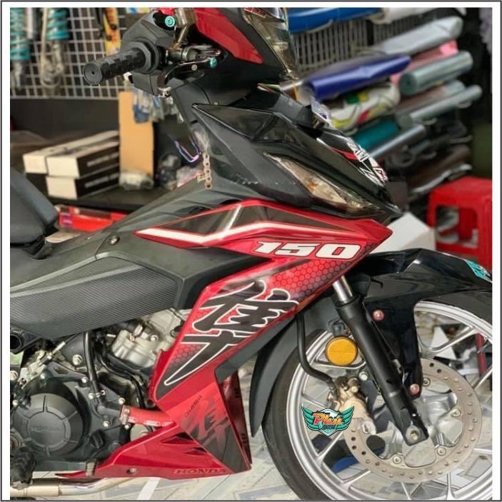 Tem Winner Đỏ đen Hayabusa Rời (V) | Shopee Việt Nam