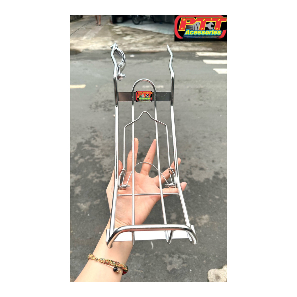 BAGA GIỮA INOX XE DREAM - CUB ( ĐỜI CŨ ) | Shopee Việt Nam