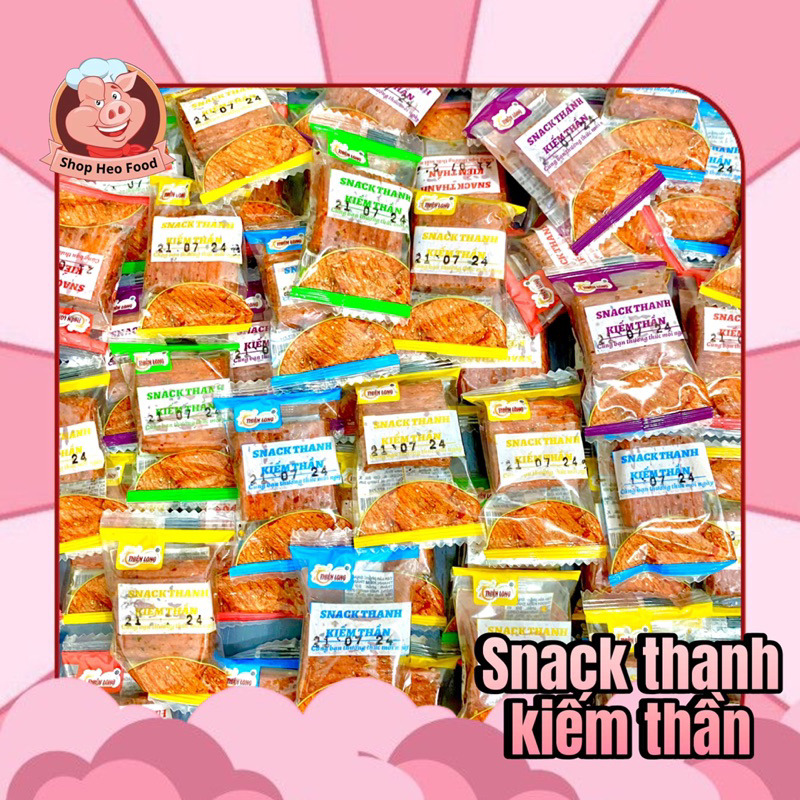 Combo 20 gói snack thanh kiếm thần thiên Long, đồ ăn vặt cổng trường ...