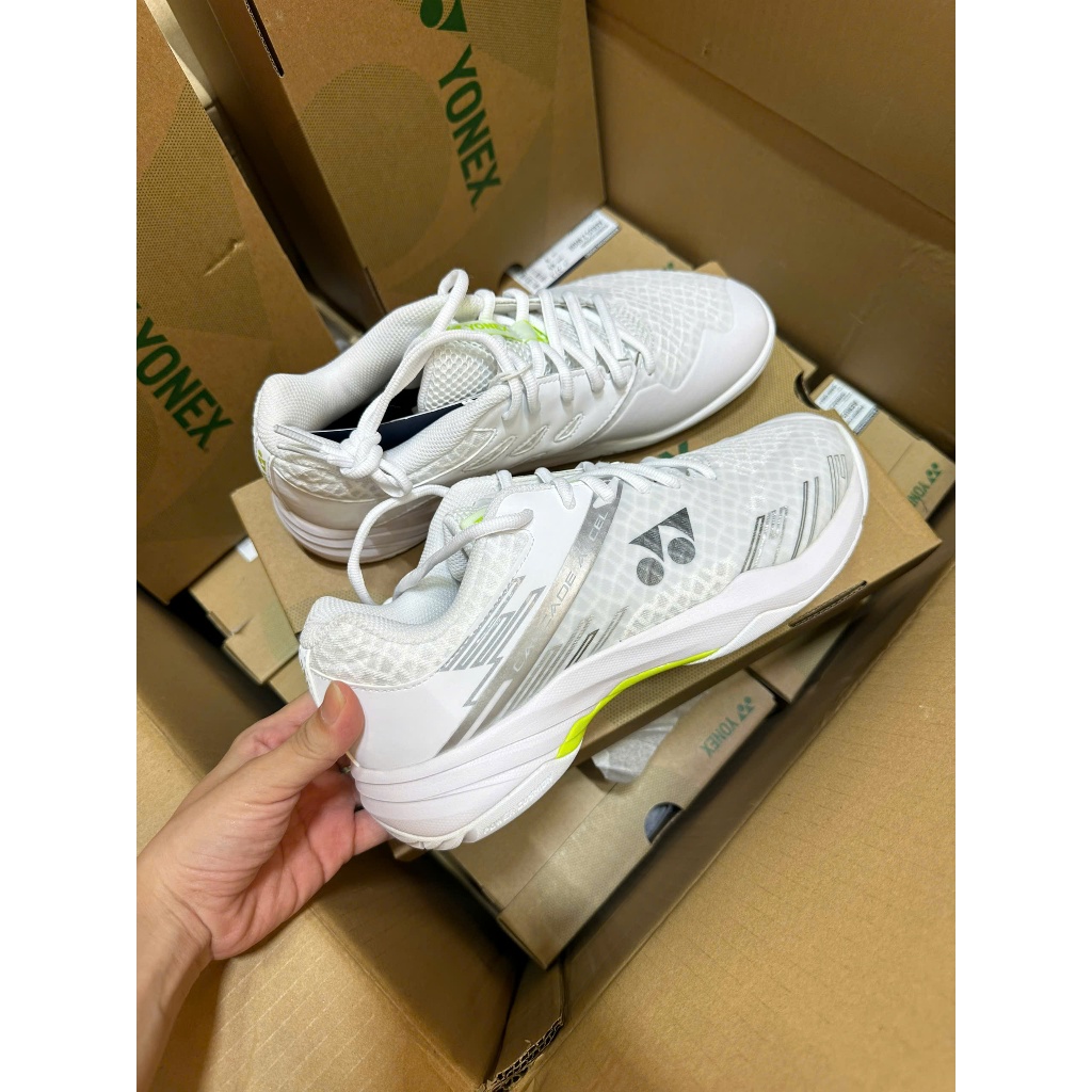 Giày Cầu Lông, Giày Thể Thao Yonex Cascade Accel Trắng Chính Hãng ( IB CHO SHOP ĐỂ TƯ VẤN SIZE ...