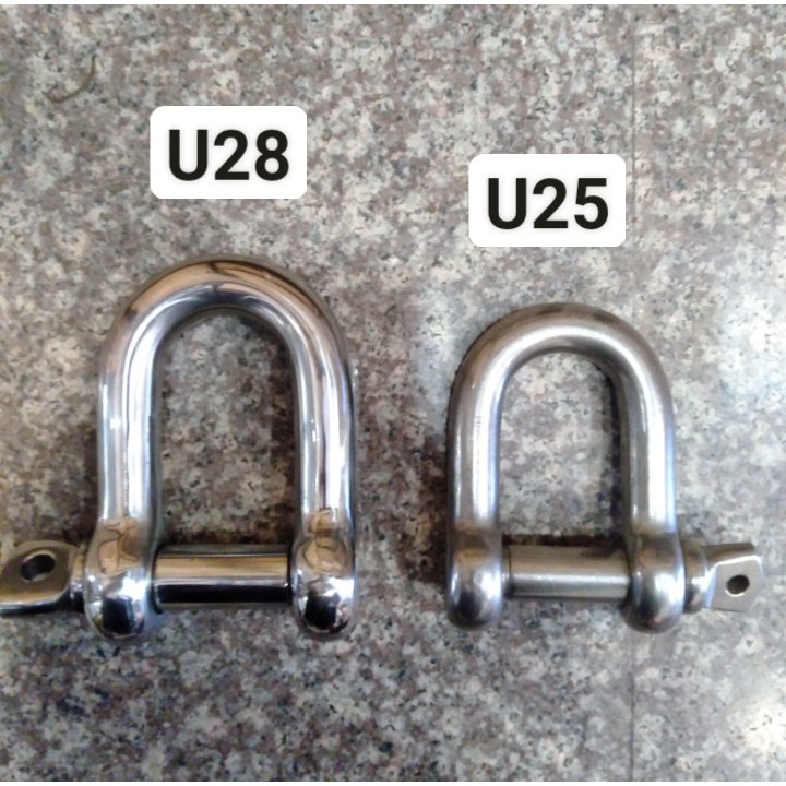 [GIÁ SỈ] Maní U INOX 304 ( Mã lý U INOX 304 ) [SIÊU RẺ] - Cáp Thép Thái ...