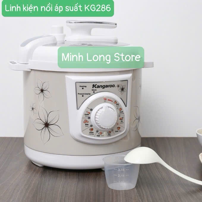 Van xả chính, gioăng nắp, van phao Nồi áp suất Kangaroo KG280, KG280N/M ...