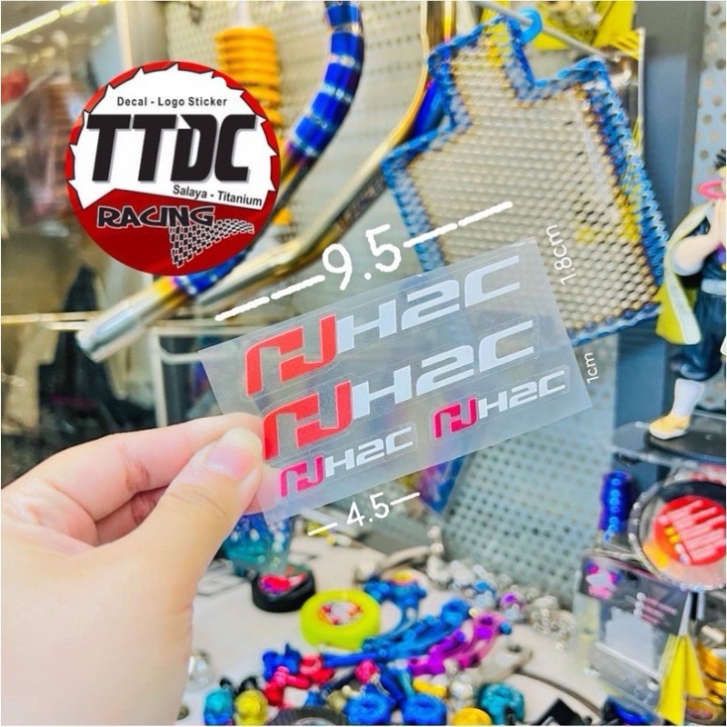 [Giá 1 Tem]Tem Sticker H2c In uv công nghệ mực nổi Usa | Shopee Việt Nam