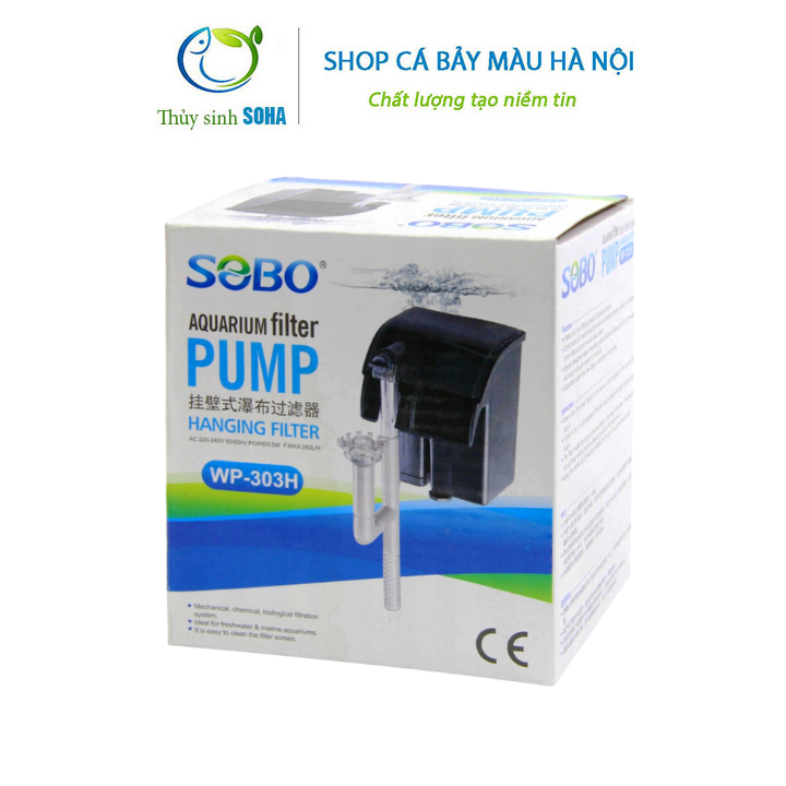 Máy lọc thác bể cá SOBO WP-303H | WP-606H | WP-607H | Shopee Việt Nam