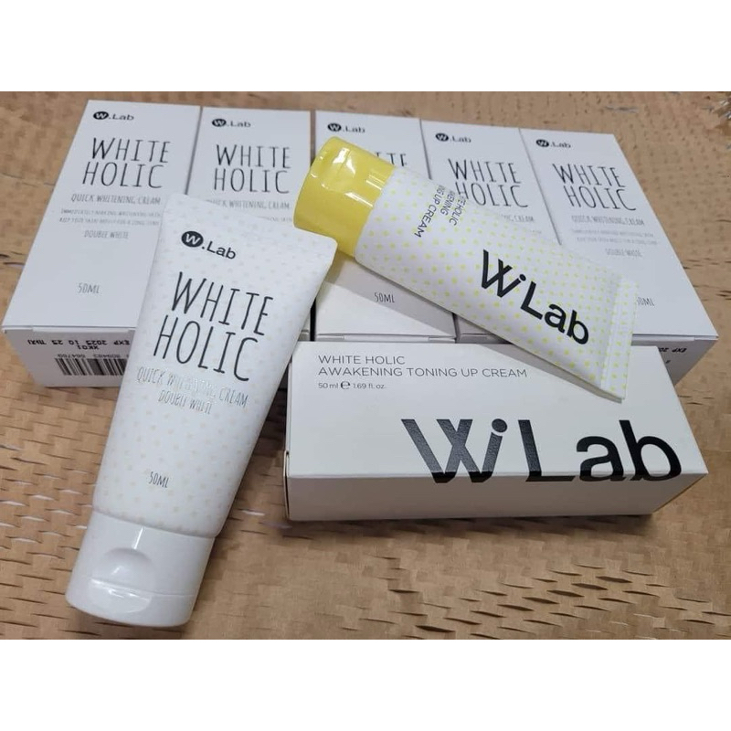 [AUTH 100%] KEM DƯỠNG TRẮNG DA W.LAB WHITE HOLIC AWAKENING TONING UP ...