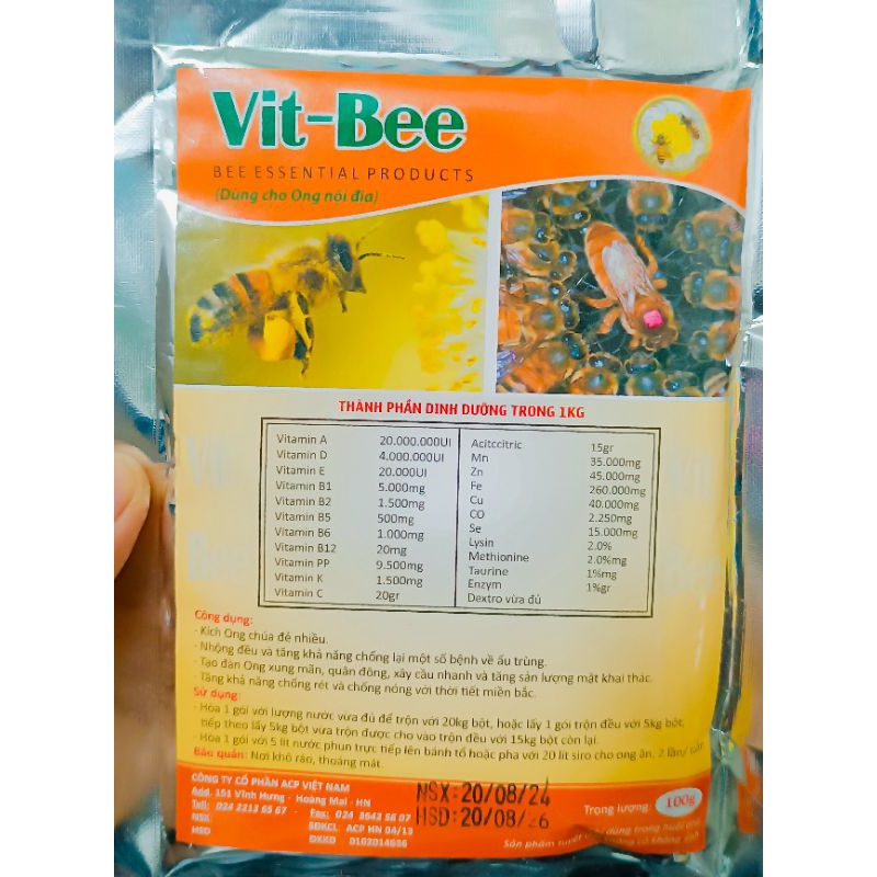 VIT_ BEE : Dưỡng và bổ sung các chất cho O-n-g. | Shopee Việt Nam