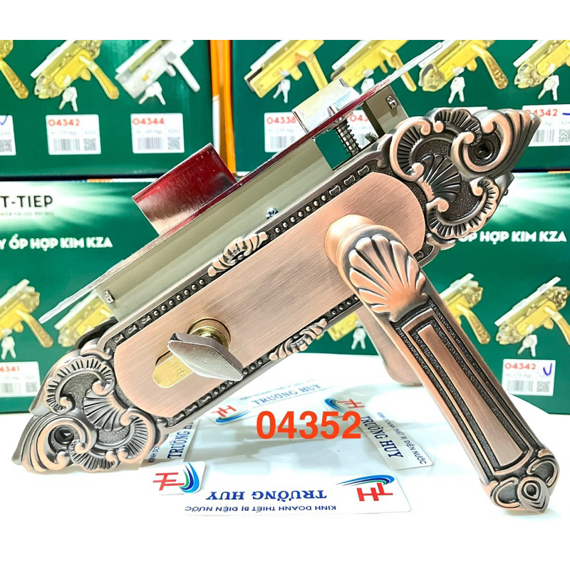 [chính hãng] 04352 Khoá tay gạt dùng cửa phòng ngủ cao cấp Việt Tiệp ...