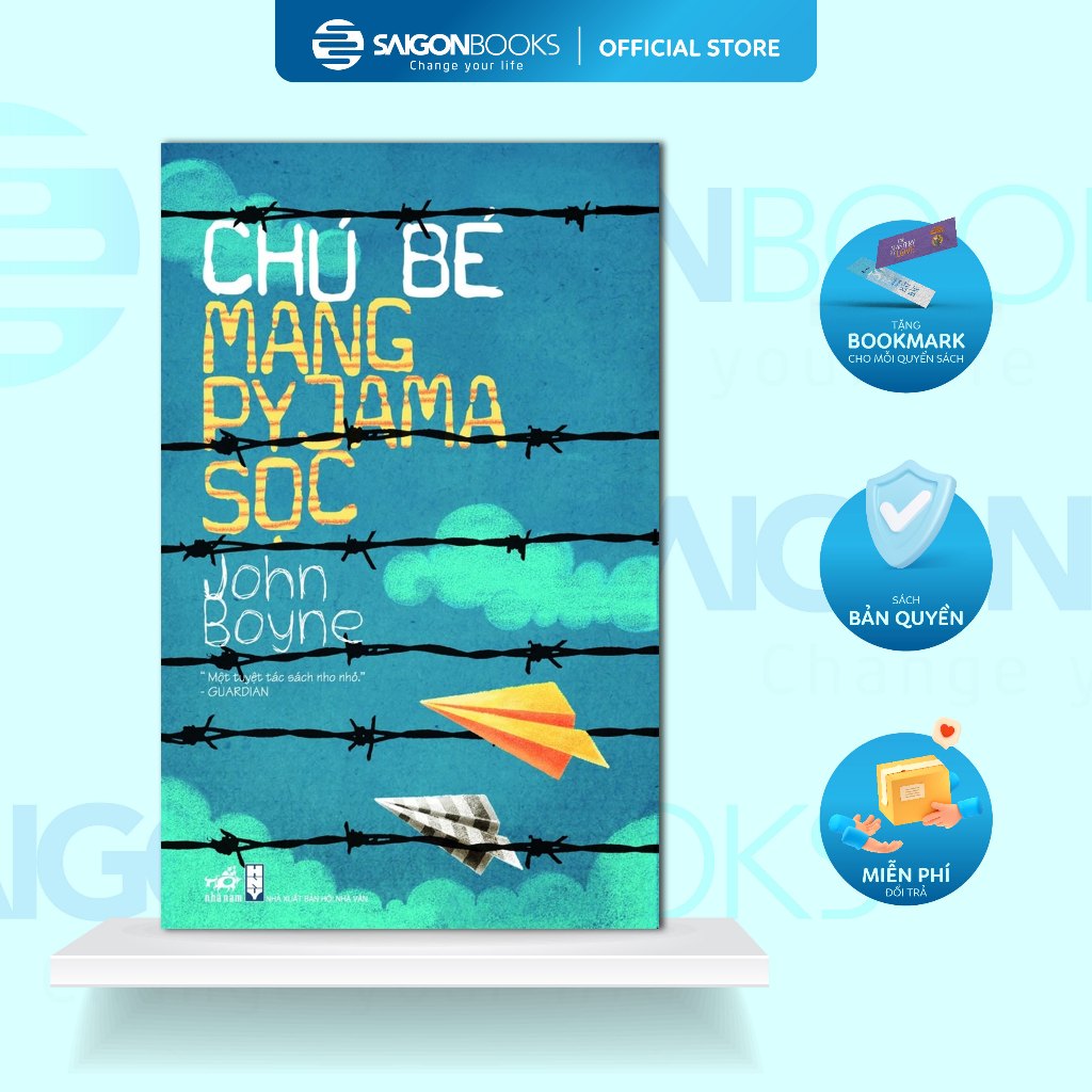 Sách - Chú Bé Mang Pyjama Sọc (Tái Bản) | Shopee Việt Nam
