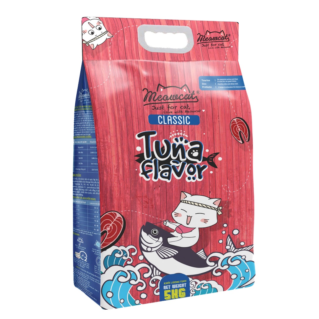 [5kg] Hạt thức ăn khô Meowcat cho mèo mọi lứa tuổi bao 5kg | Shopee Việt Nam