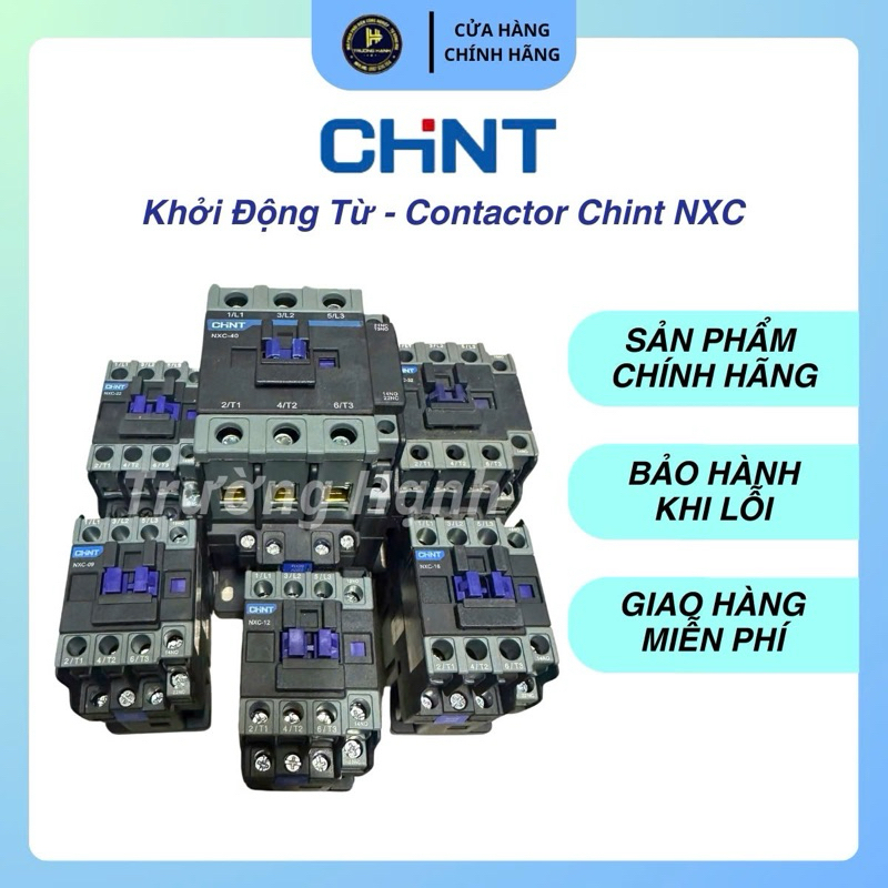 Khởi Động Từ - Contactor Chint NXC 9/12/18/22/25/32/35/38A (Chint NXC Contactor) | Shopee Việt Nam