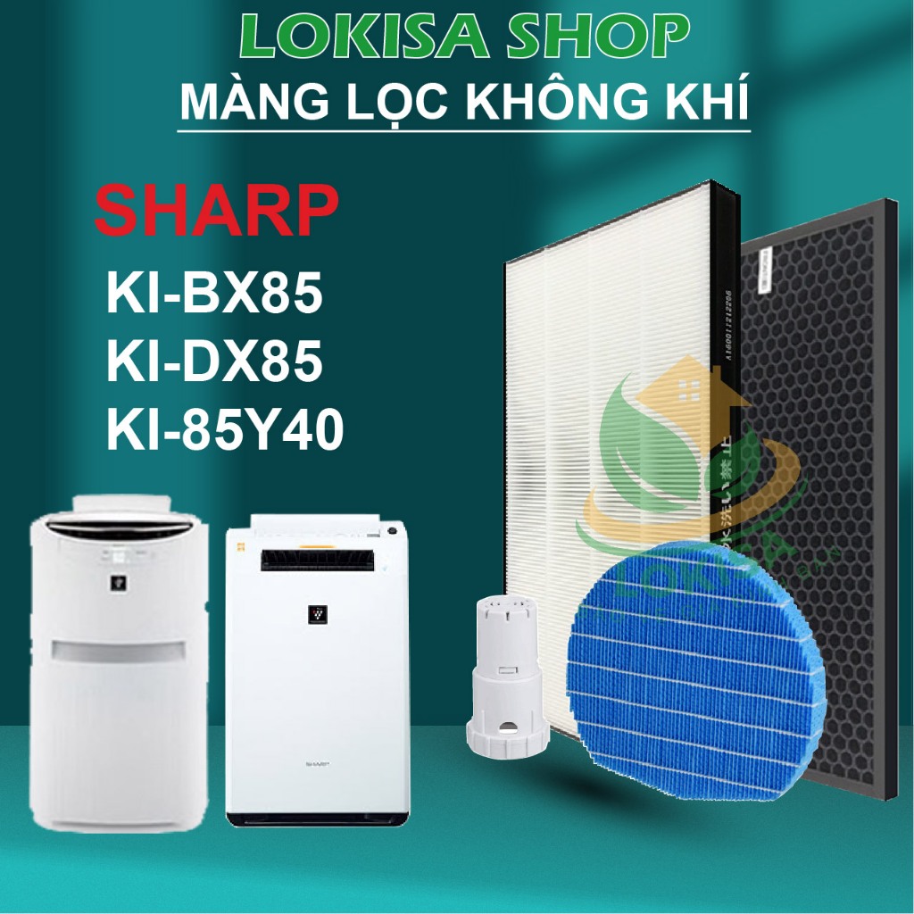 Màng lọc không khí sharp KI-BX85 KI-DX85 KI-85Y40, Màng lọc hepa sharp, Màng lọc than hoạt tính ...