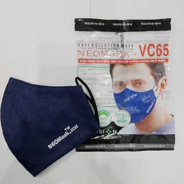 Khẩu trang NEOMASK than hoạt tính NEOMASK VC65 đeo tai chống bụi pm 2.5 ...