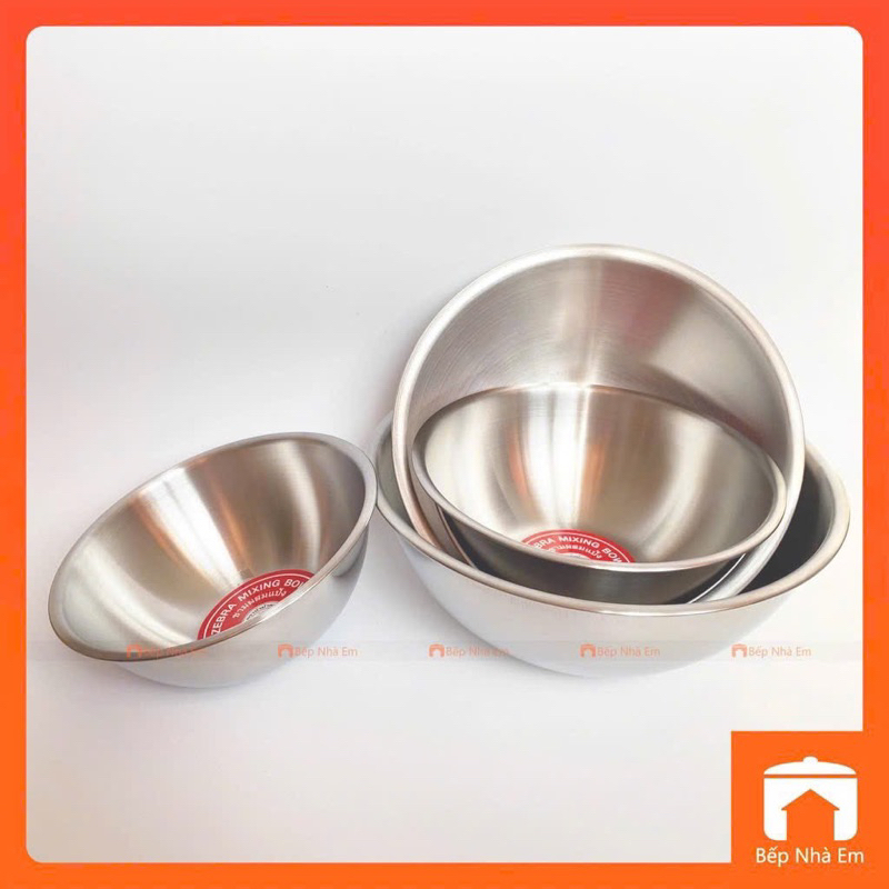 Thau Trộn Inox 304 ZEBRA Cao Cấp Nhiều Size - Hàng Nhập Khẩu Thái Lan | Shopee Việt Nam
