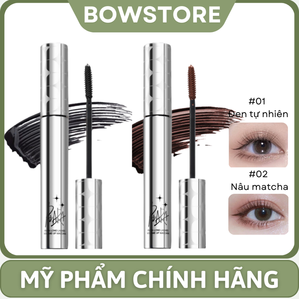 PIARA Mascara Dạng Lỏng Không Dễ Nhòe Không Trôi Chuốt Mi Cong Vút Và ...