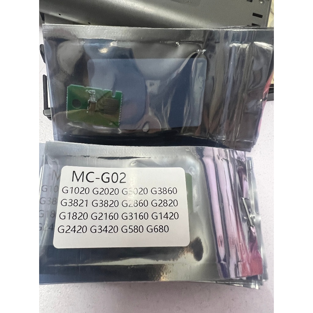 Chip MC-G02 Reset Mực Thải Máy In Canon G1020 G2020 G3020 G3060 ...