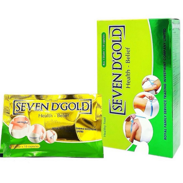 GIẢM CÂN NHANH SEVEN DAYS GOLD CHÍNH HÃNG | Shopee Việt Nam