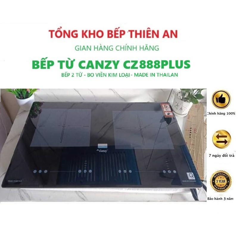 Bếp Từ Đôi Canzy CZ 888 Plus Bếp điện từ Inverter Canzy 888plus mới ...