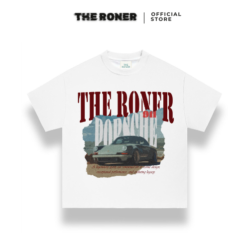 Áo thun BOXY "Por911" THE RONER 100% Cotton Local Brand Unisex Form Rộng | Shopee Việt Nam
