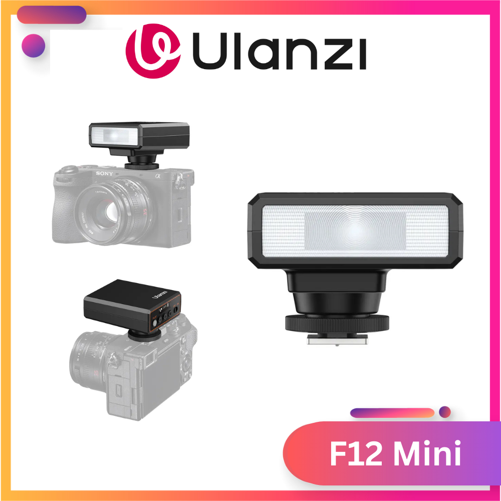 ULANZI F12 MINI FLASH (Black/White) - Đèn Flash Mini Dành Cho Máy Ảnh ...