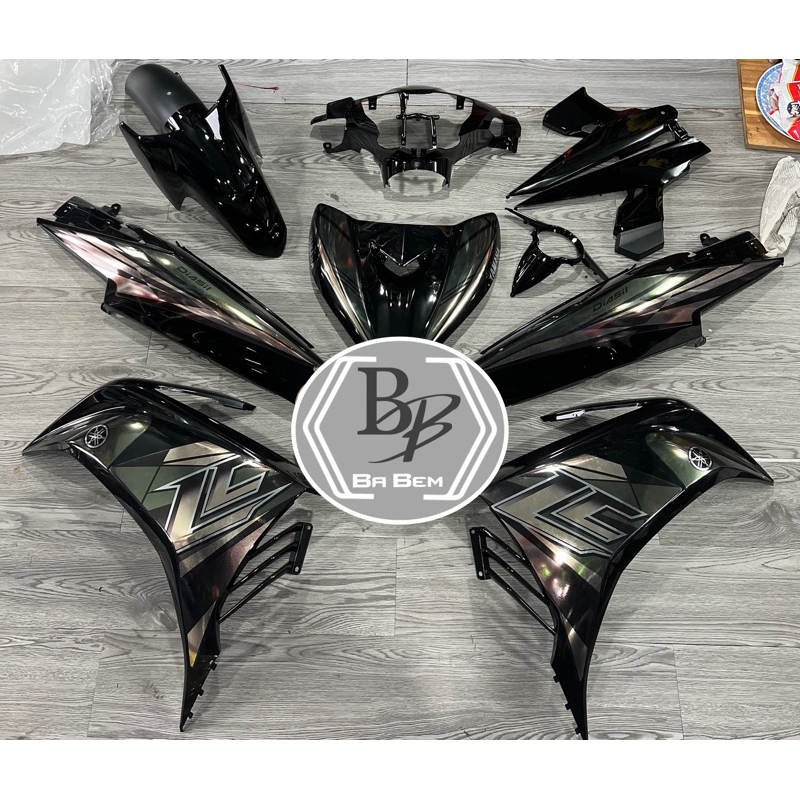 Dàn áo đen bóng ex135 dán tem sẵn | Shopee Việt Nam