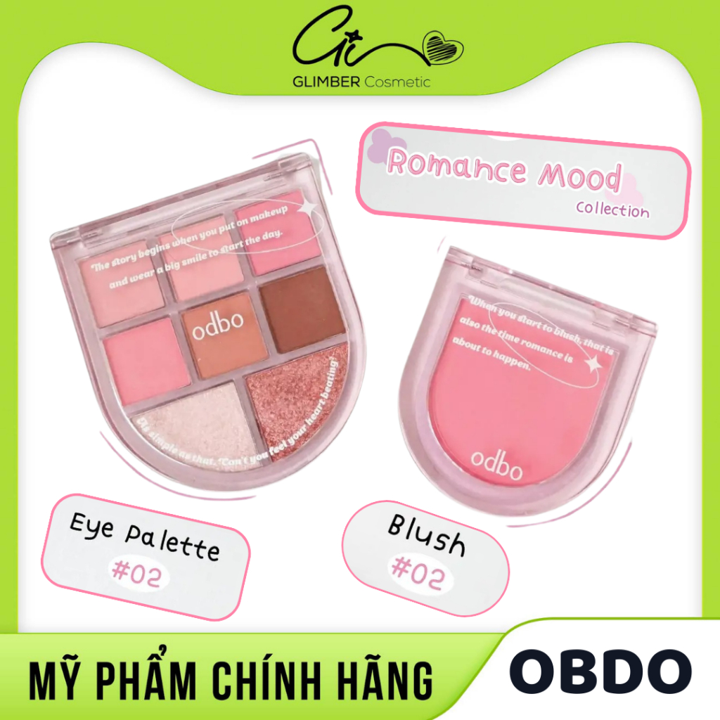 Bảng Mắt Siêu Cute - Romance Mood Eye ODBO OD2023 | Shopee Việt Nam