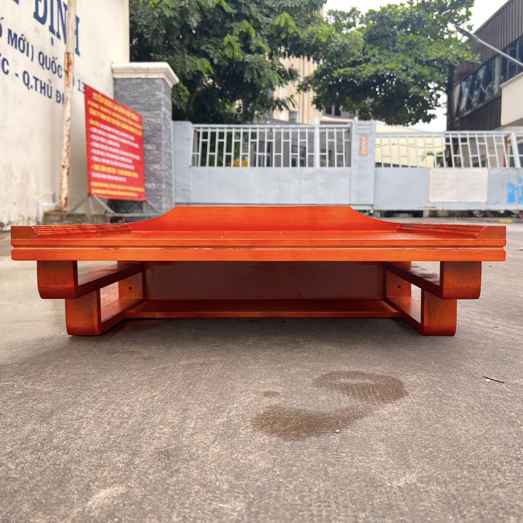 Bàn thờ treo tường gỗ sồi nhiều kích cỡ 2 màu Đỏ và Vàng | Shopee Việt Nam