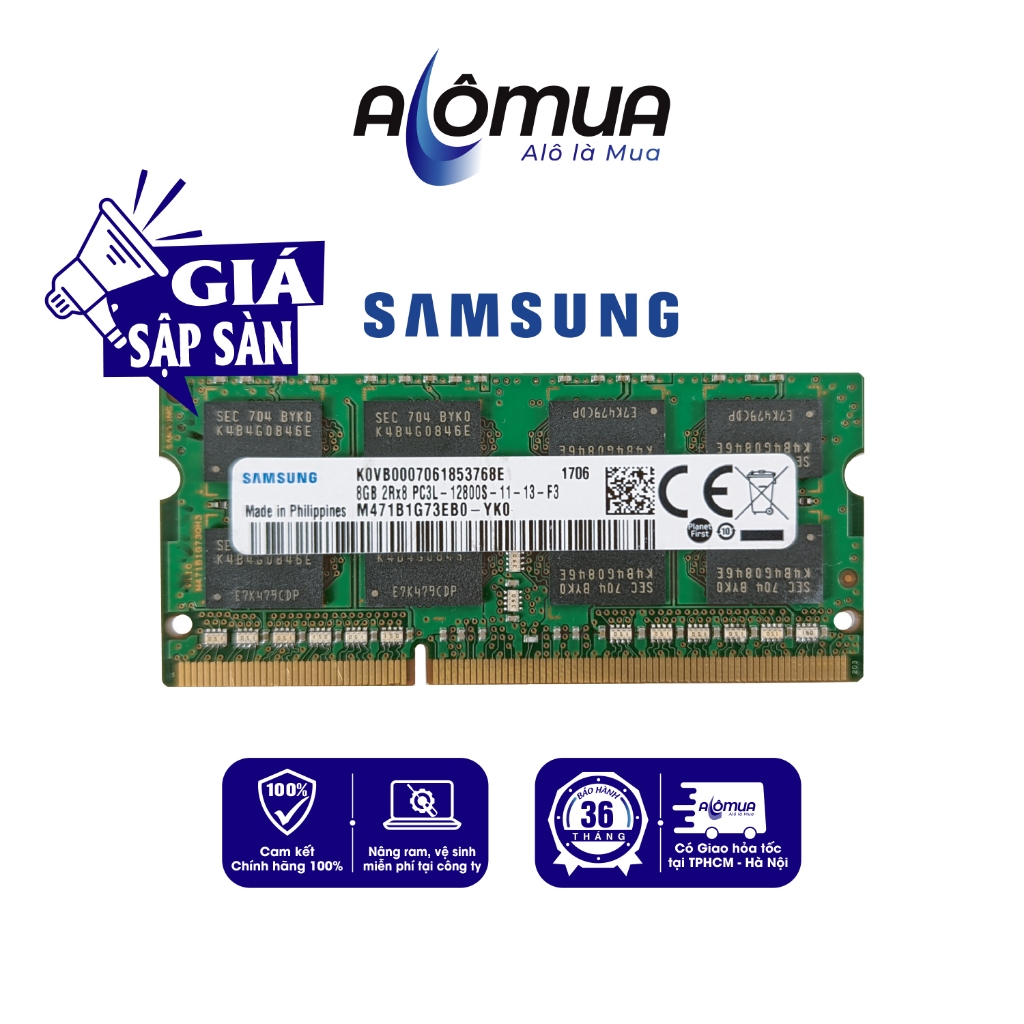Ram Laptop DDR3L-12800s Samsung/Skhynix/Micron/Elpida 8GB/4GB - Hàng ...