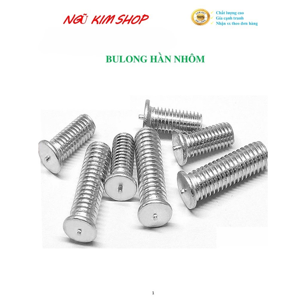 BULONG HÀN NHÔM M3 _ ĐINH HÀN NHÔM M3 x L | Shopee Việt Nam