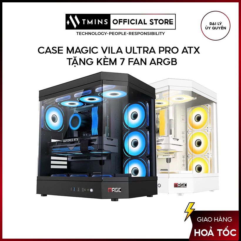 Case Magic Vila Ultra Pro ATX - Hàng chính hãng | Shopee Việt Nam