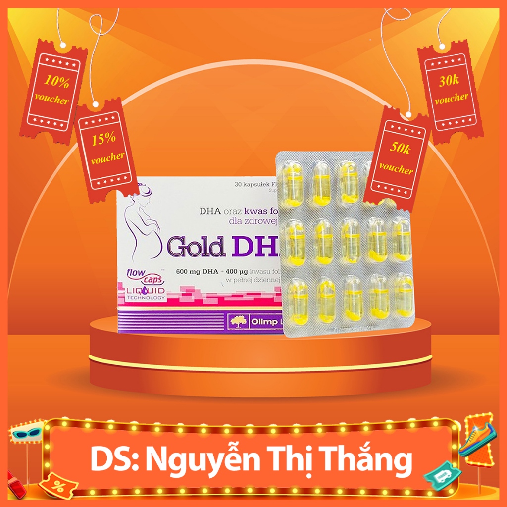 Gold DHA - Thực Phẩm Bảo Vệ Sức Khỏe Cho Bà Bầu | Shopee Việt Nam