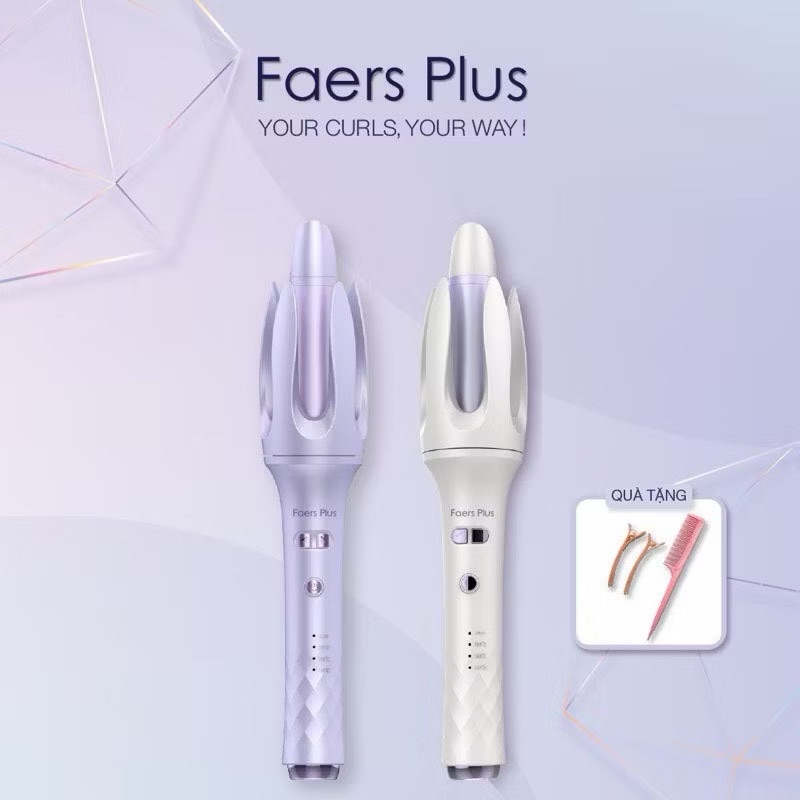 Máy uốn tóc tự động FAERS PLUS phiên bản CHỐNG BỎNG cao | Shopee Việt Nam