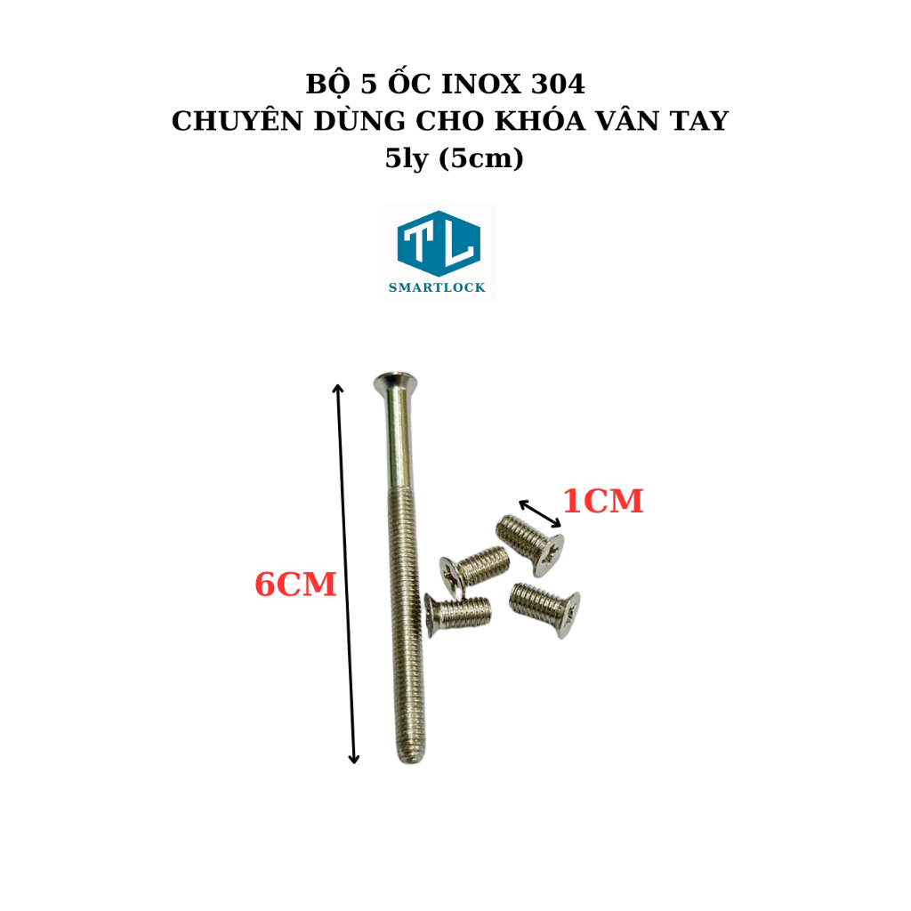 Bộ 5 Bulong bake đầu bằng inox 304 M5x70 | Shopee Việt Nam