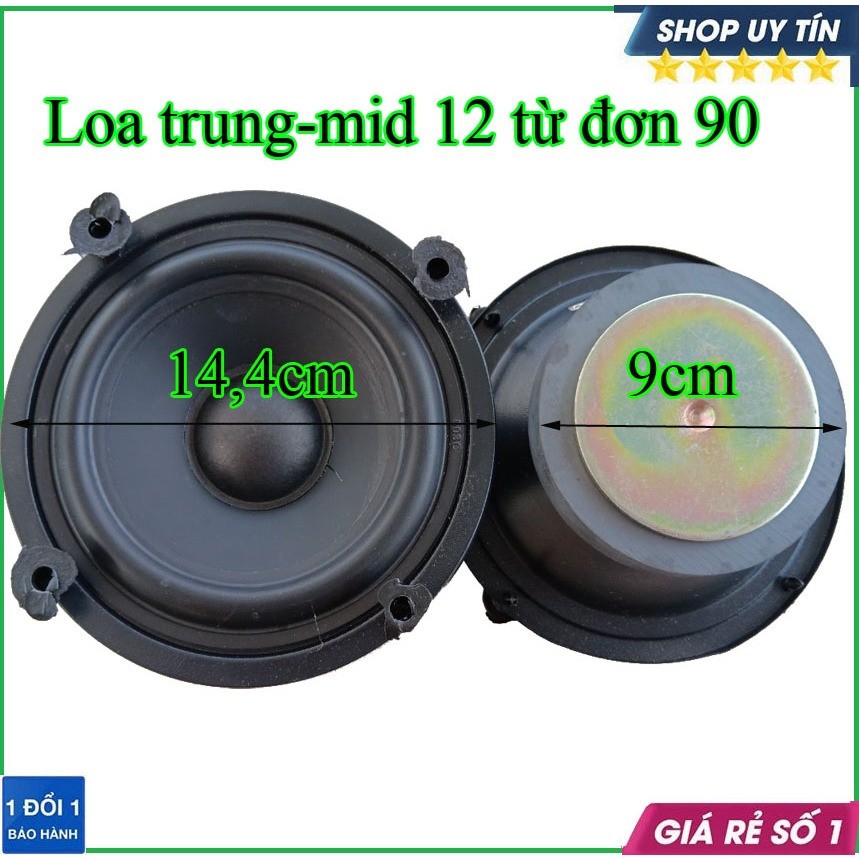 LOA TRUNG 12 HE TỪ 90MM GÂN CAO SU- GIÁ 1 ĐÔI | Shopee Việt Nam