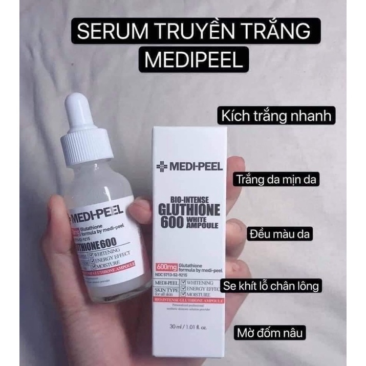 Serum Medipeel Kem Dưỡng Trắng Da MediPeel Glutathione 600 Hàn Quốc ...