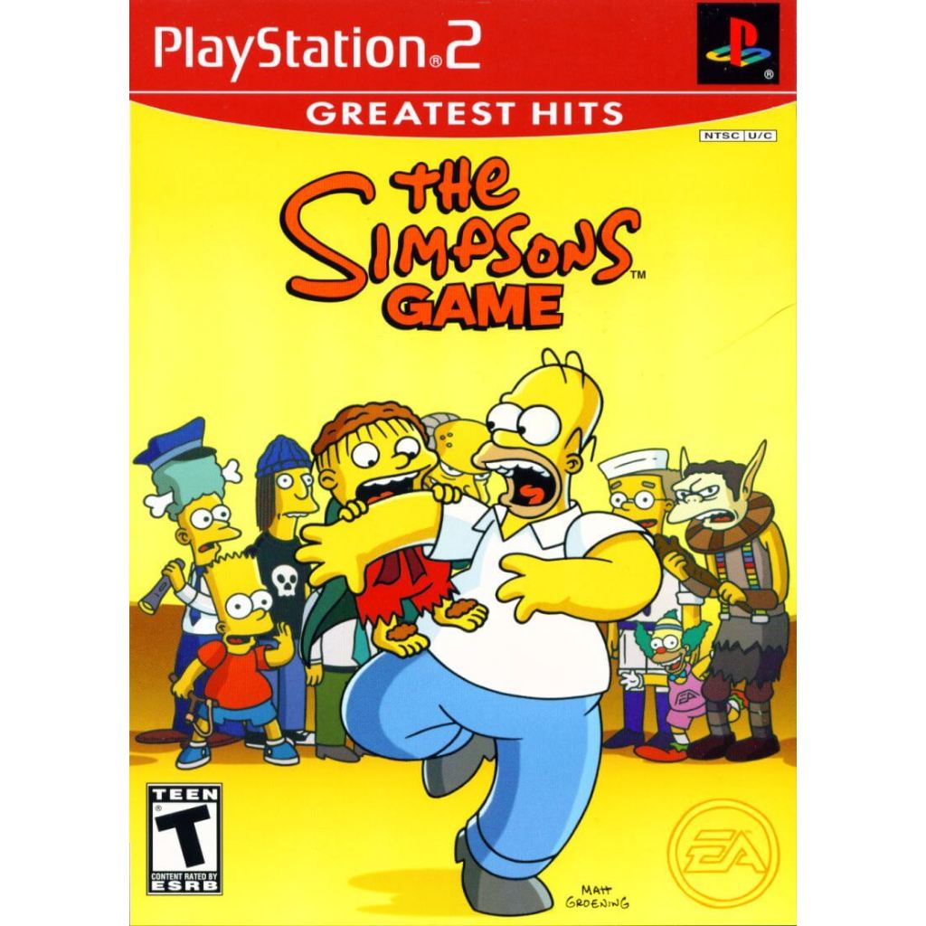 Đĩa game Ps2 The Simpsons Game ps2 copy disc | Shopee Việt Nam