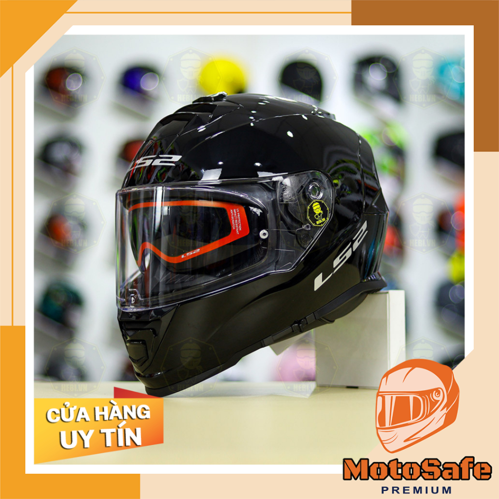 Mũ Fullface LS2 FF800 II KPA 2 Kính Màu Trơn Fullbox Túi Hộp + Tặng ...