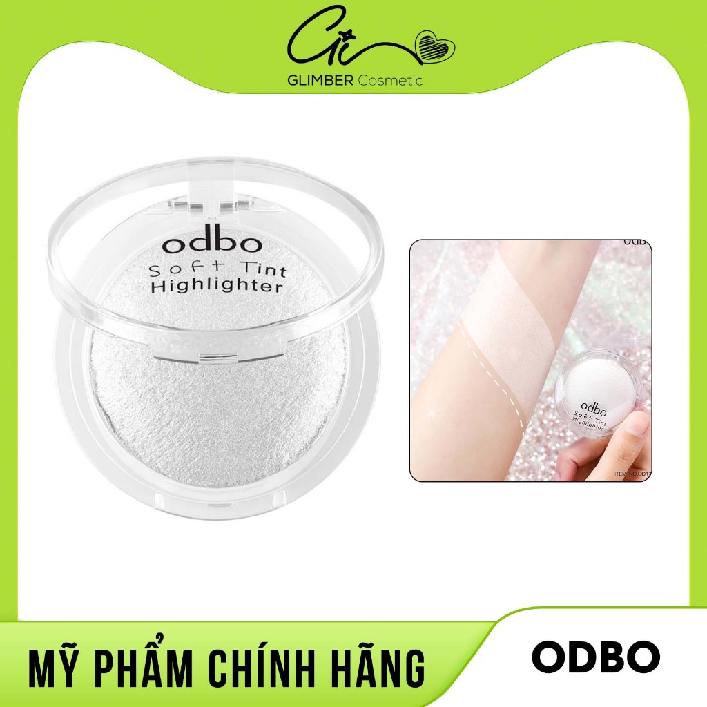 (ODBO) Phấn Bắt Sáng/Highlight Odbo Mặt Trăng Nhũ sáng, mịn ODBO Soft Tint Highlighter 4g (OD173 ...