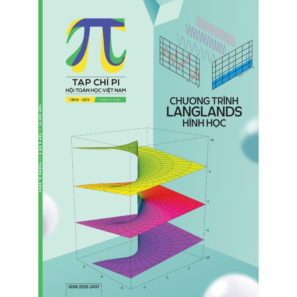 Tạp chí Pi- Hội Toán học Việt Nam số 9/ tháng 9 năm 2024 | Shopee Việt Nam