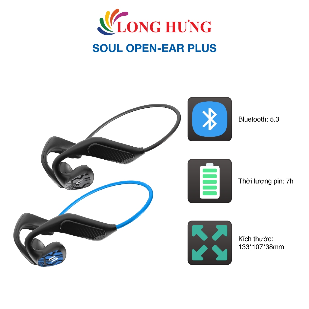 Tai nghe thể thao Soul Open-ear Plus SO78 - Hàng chính hãng | Shopee ...
