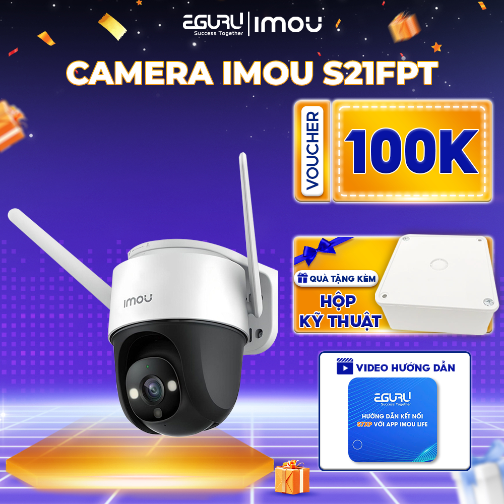 Camera ngoài trời 2K Full HD 1080P Imou Cruiser IPC-S21FP | S31FEP ...