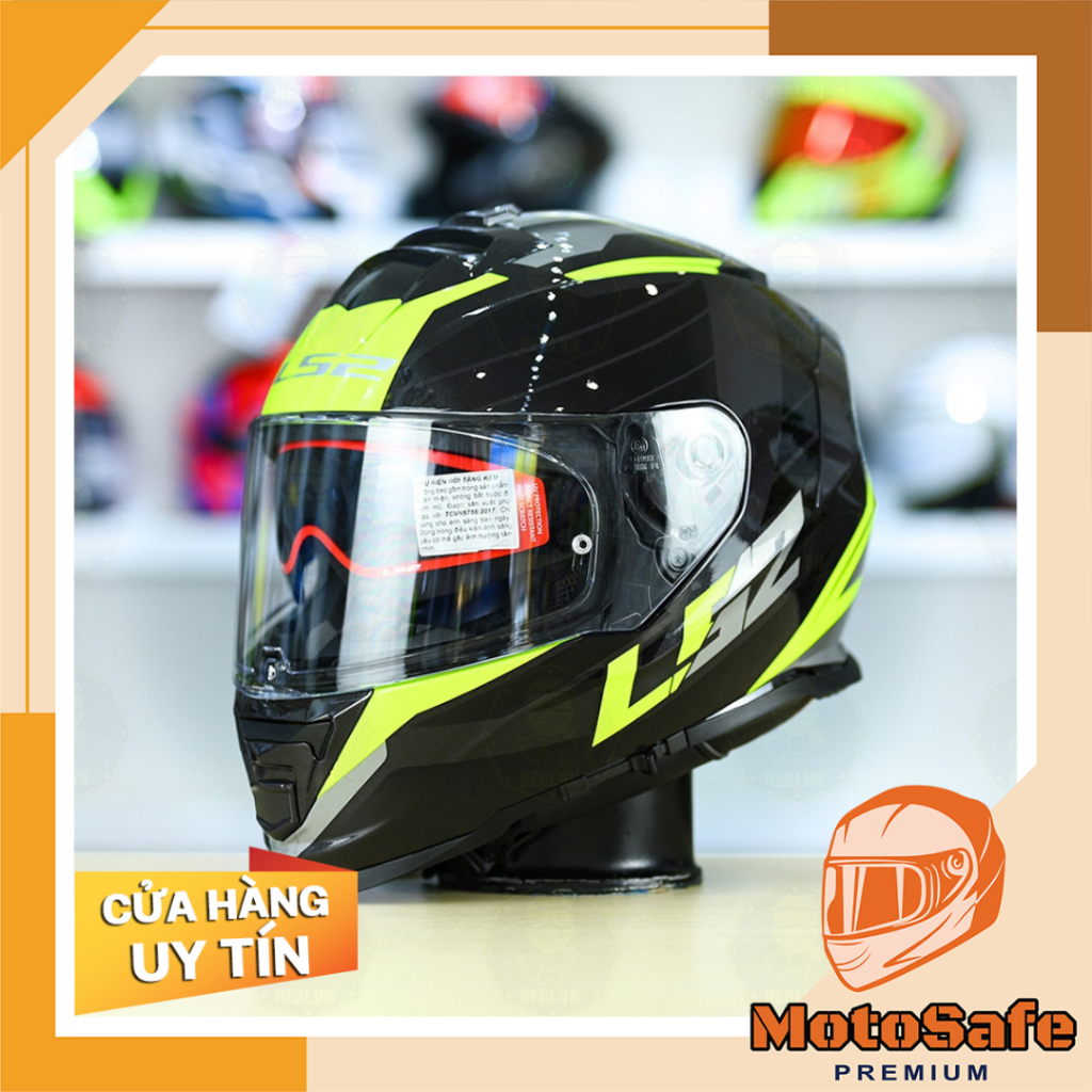 Mũ Fullface LS2 FF800 KPA 2 Kính Màu Tem Fullbox Túi Hộp + Tặng Pinlock ...