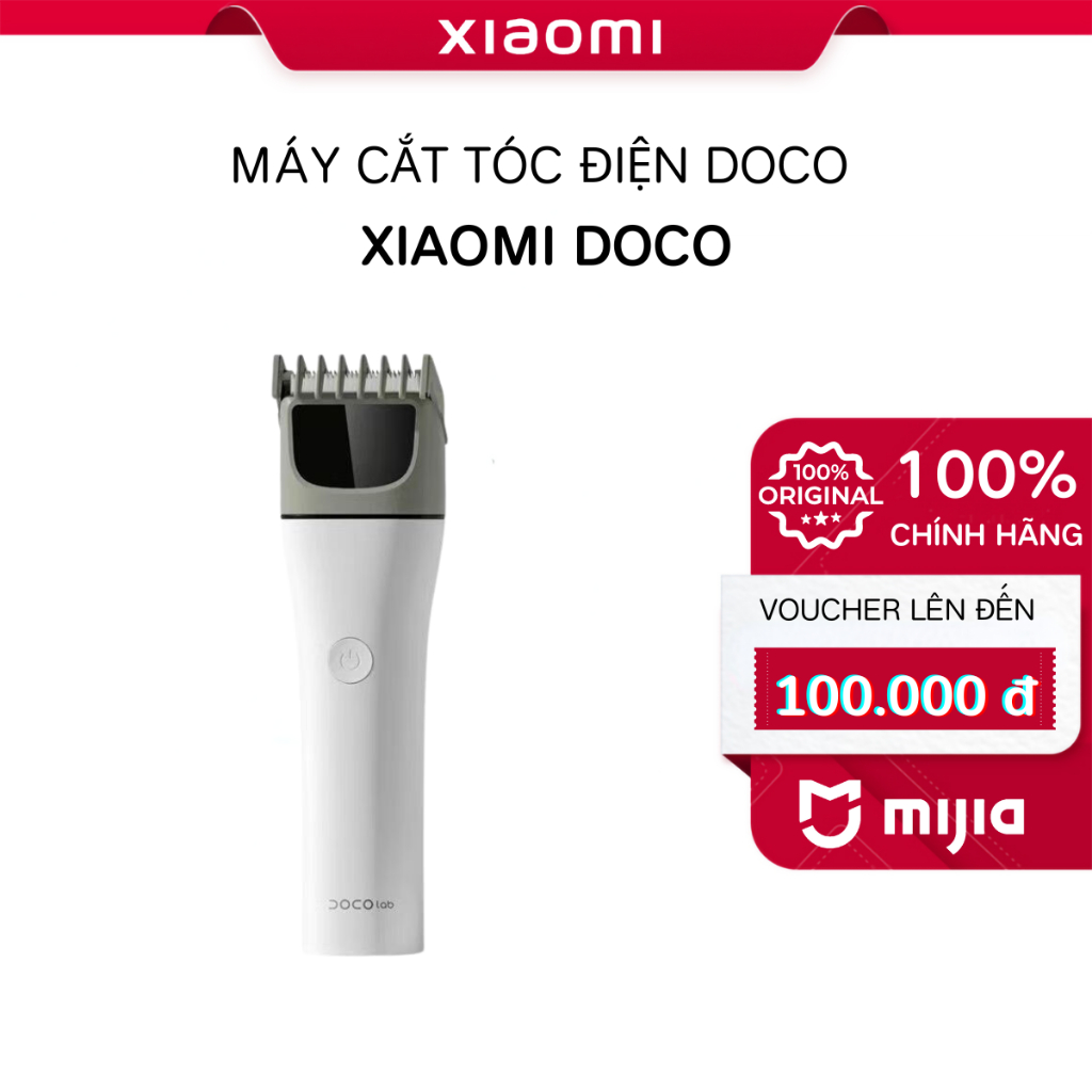 Xiaomi DOCO tông đơ cắt tóc chạy điện Tông đơ cắt tóc loại C không dây Chuyên nghiệp cho Nam ...