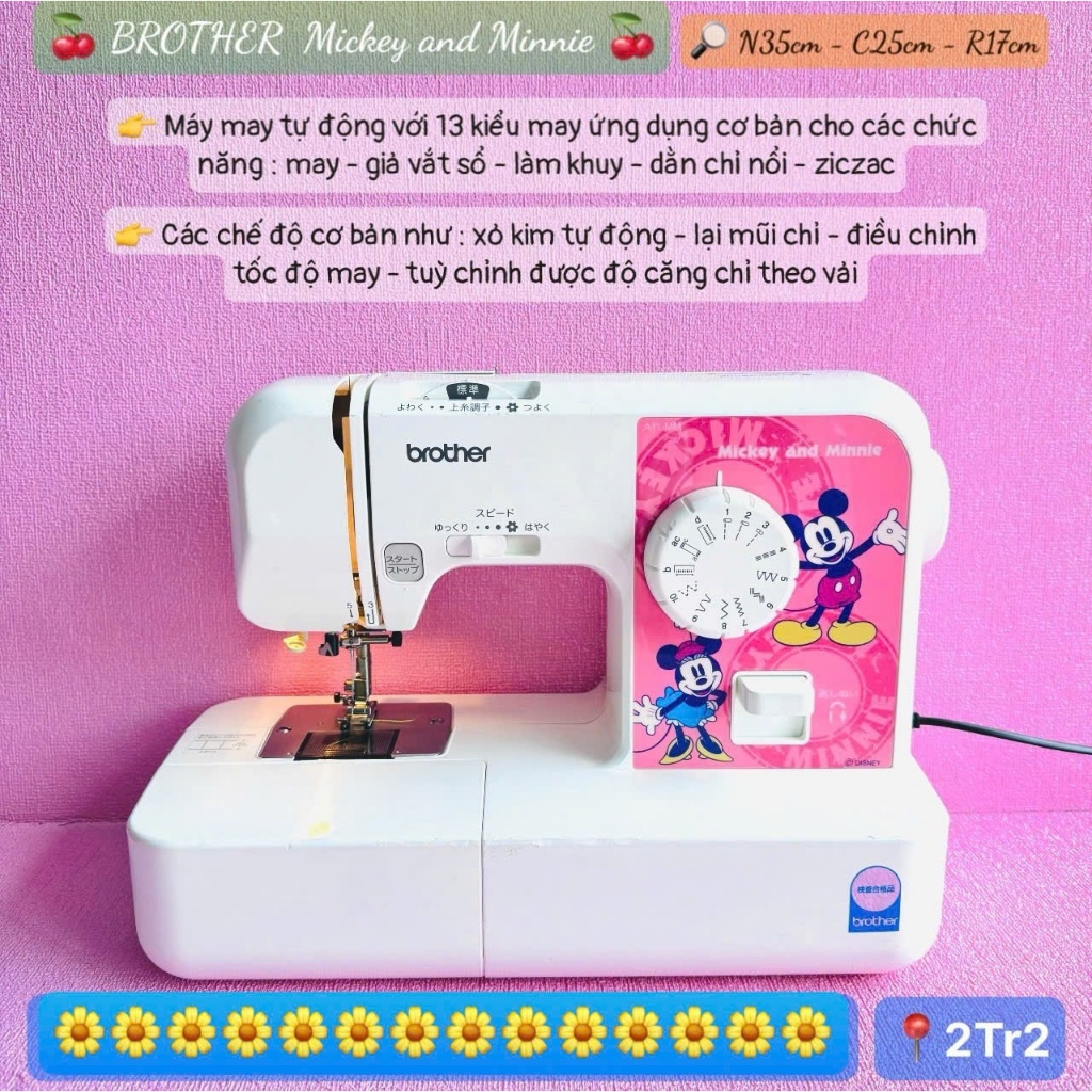 MÁY MAY MINI BROTHER NỘI ĐỊA NHẬT | Shopee Việt Nam