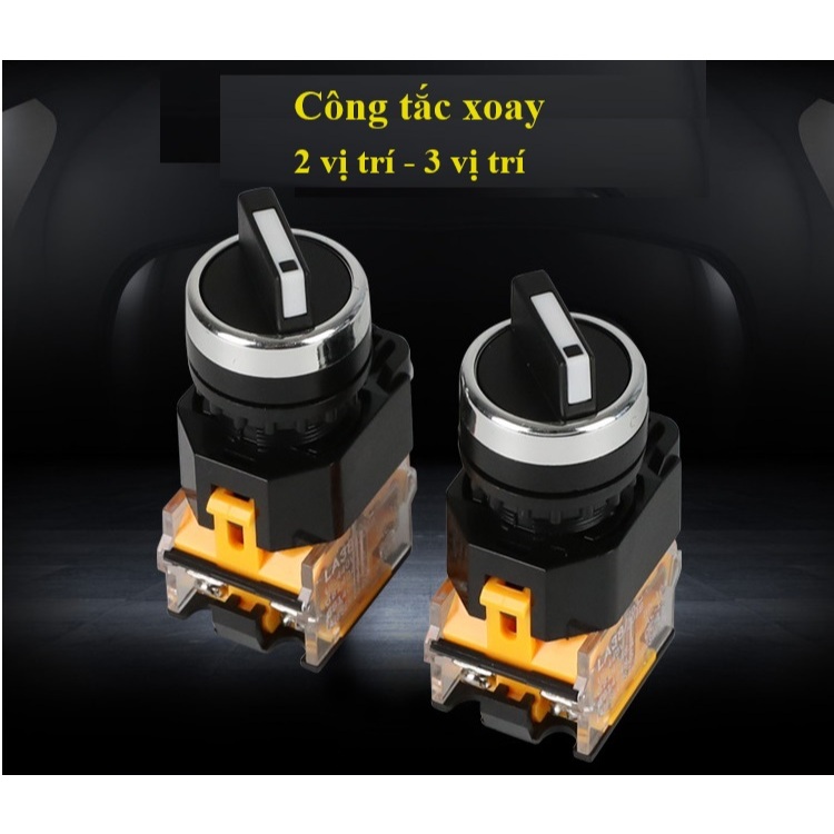 Công tắc chuyển mạch LA38 phi 22mm - Công tắc xoay 2 vị trí, 3 vị trí | Shopee Việt Nam